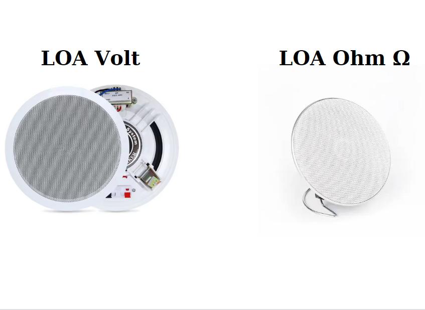 Phân biệt loa Ohm và Loa Volt - First Sound
